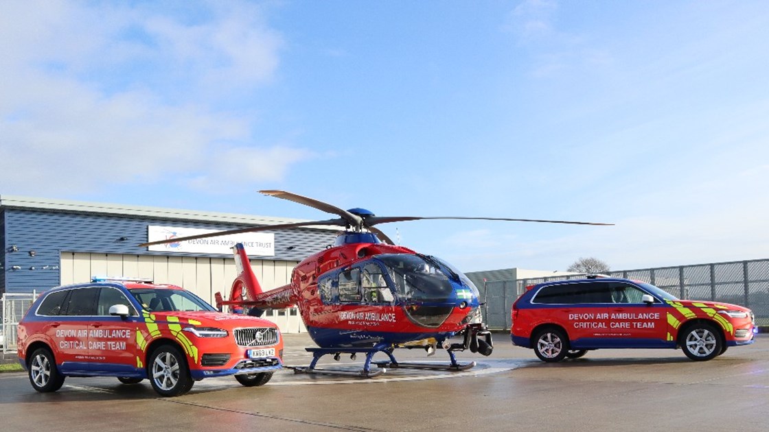 Susan Alcock is fundraising for Devon Air Ambulance Trust