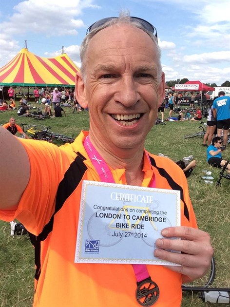 Richard Dykes Is Fundraising For Breast Cancer Now