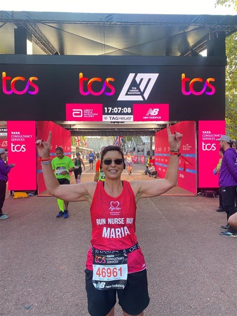 Maria Bishop is fundraising for British Heart Foundation