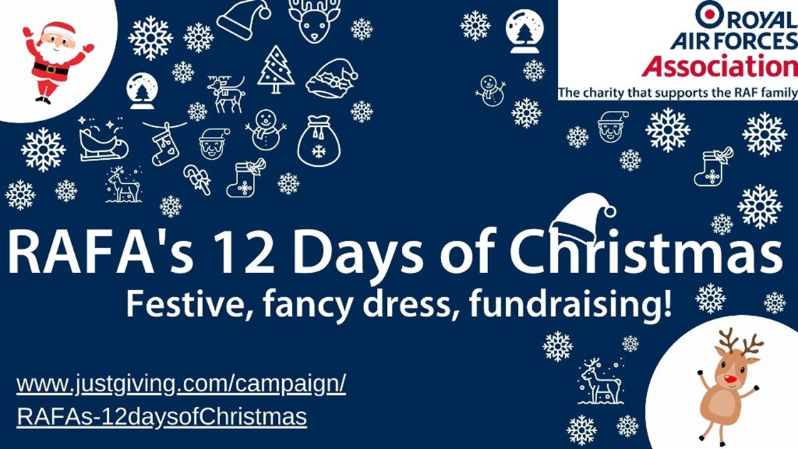 Reece Armstrong is fundraising for The RAF Association (RAFA)