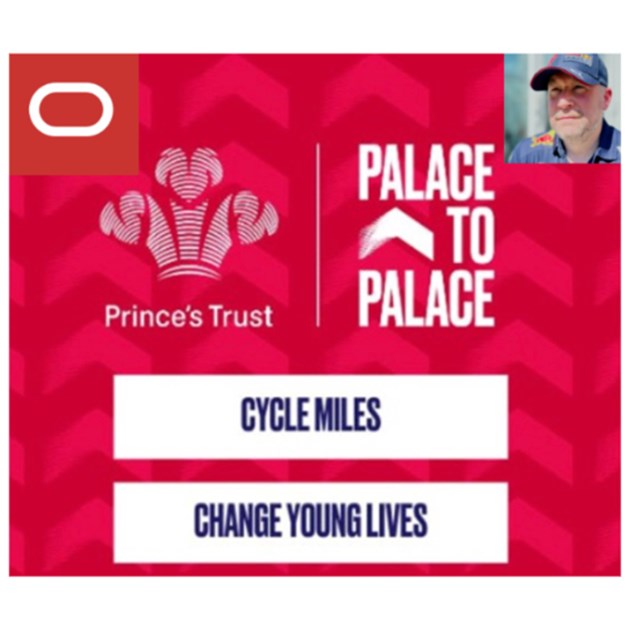 Christopher Bridge is fundraising for The Prince's Trust