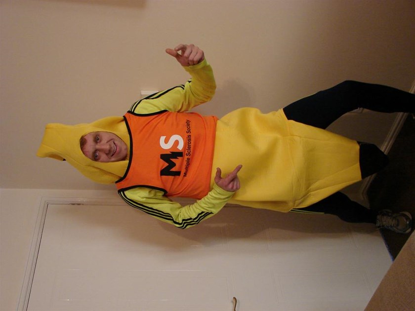 Stuart Smillie is fundraising for MS Society Scotland