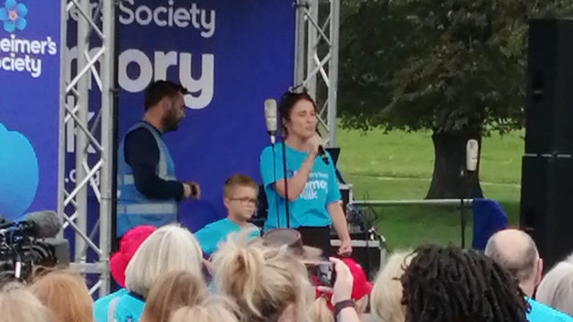 Sharon Ford is fundraising for Alzheimer's Society