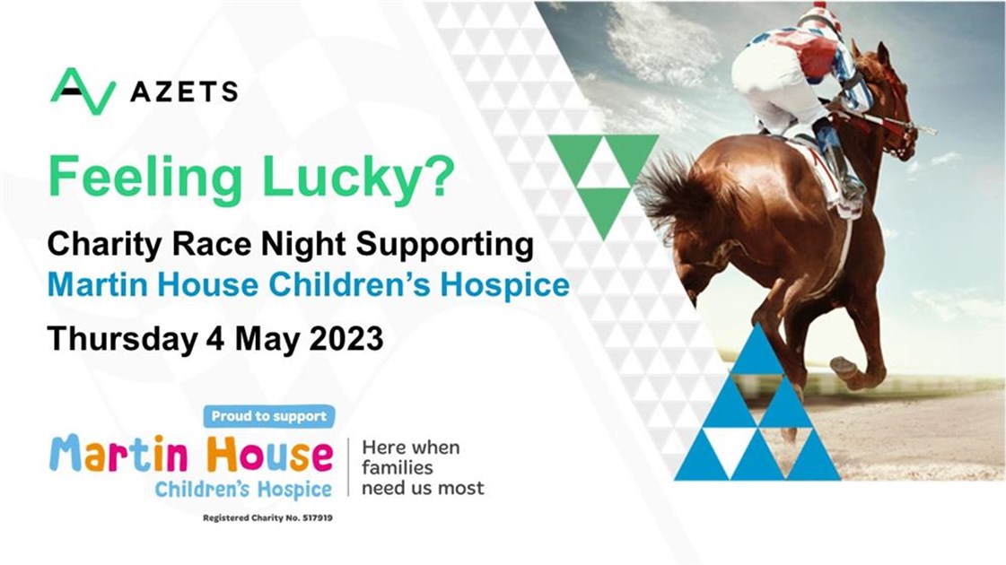Azets Yorkshire is fundraising for Martin House Hospice for Children ...