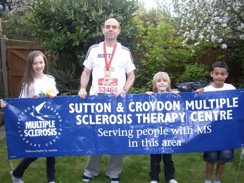 Matthew Claridge is fundraising for Sutton And Croydon MS Therapy Centre