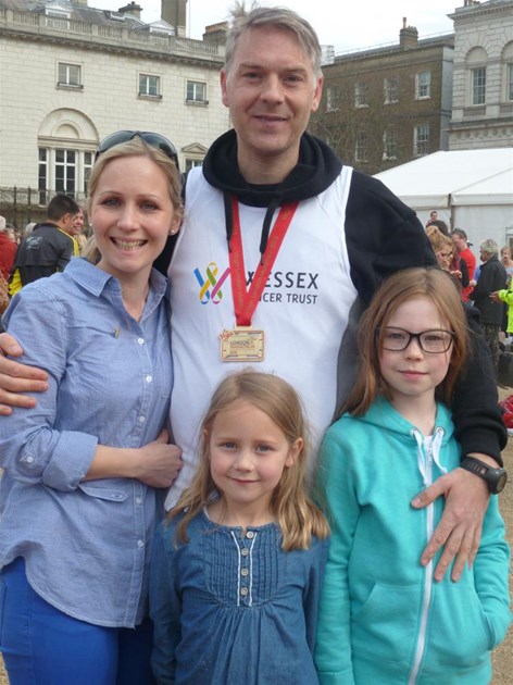 Tim Lever is fundraising for Wessex Cancer Support