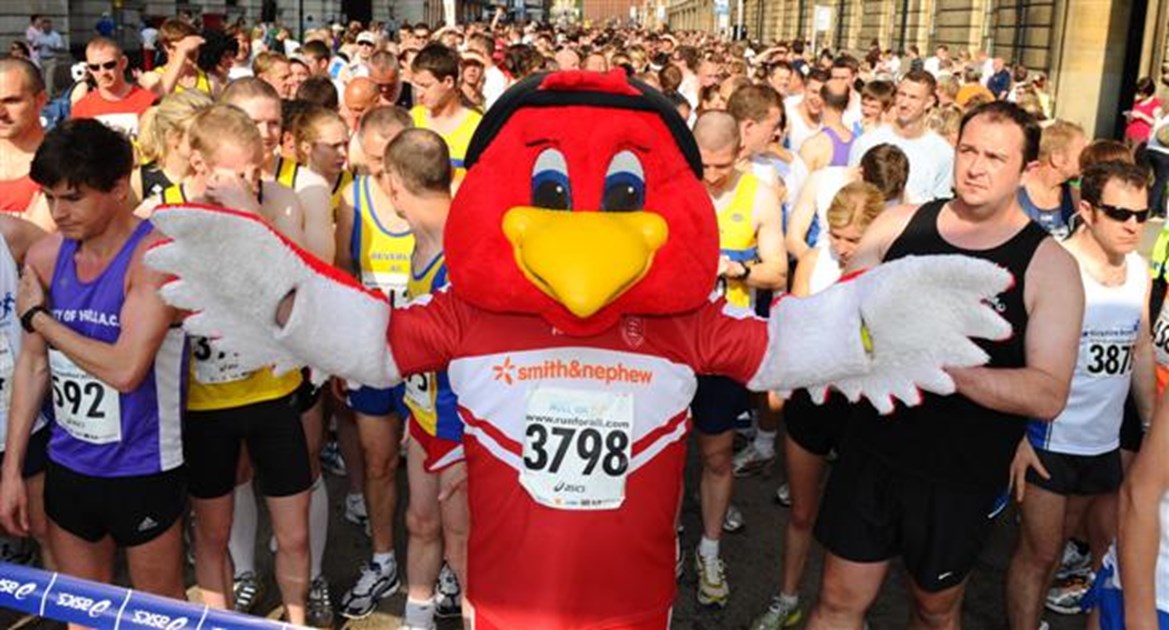 Rufus the Robin is fundraising for Hull Kingston Rovers Education and ...