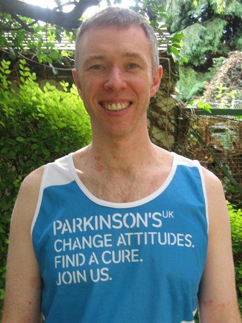 Edward Seddon is fundraising for Parkinson’s UK