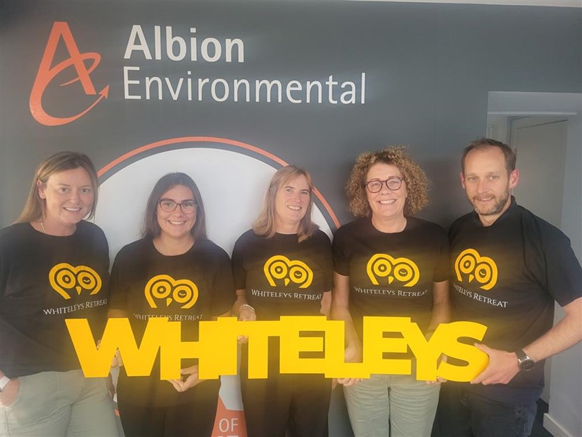 Albion Environmental is fundraising for Whiteleys Retreat