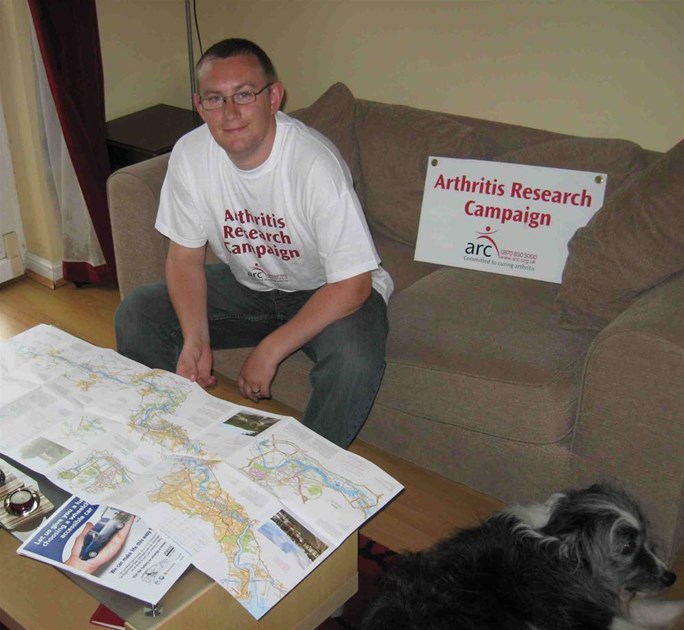 Steven Cullen is fundraising for Arthritis UK