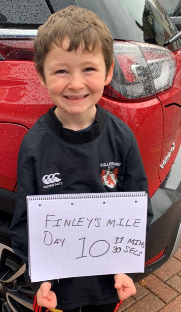 Finley Dye is fundraising for Watford Foodbank and Community Relief Trust