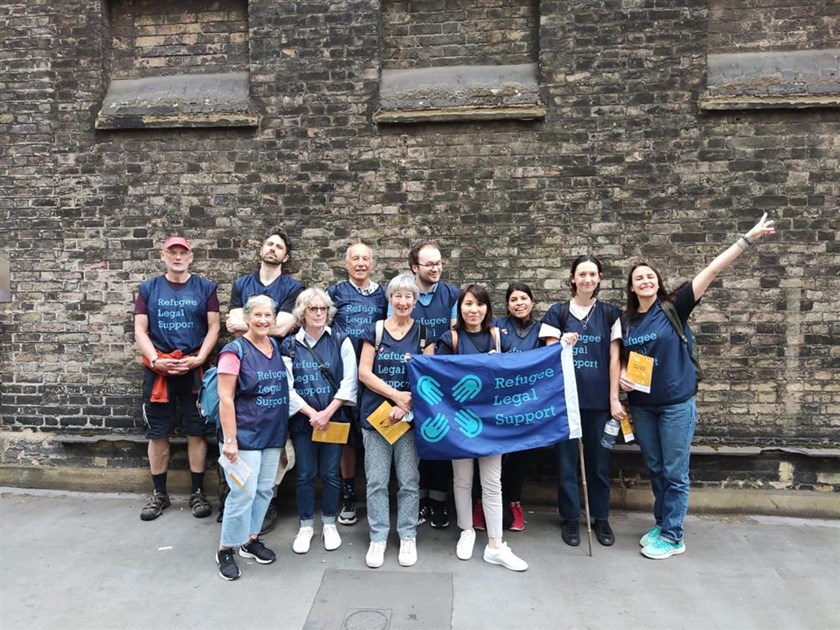 Isaac Shaffer is fundraising for Refugee Legal Support