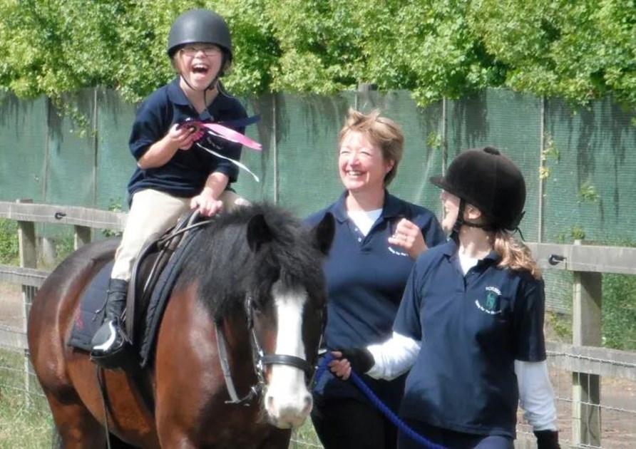 Karen Rosendor is fundraising for Riding for the Disabled Association ...