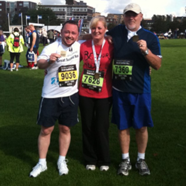 Gordon Weir is fundraising for Alzheimer Scotland