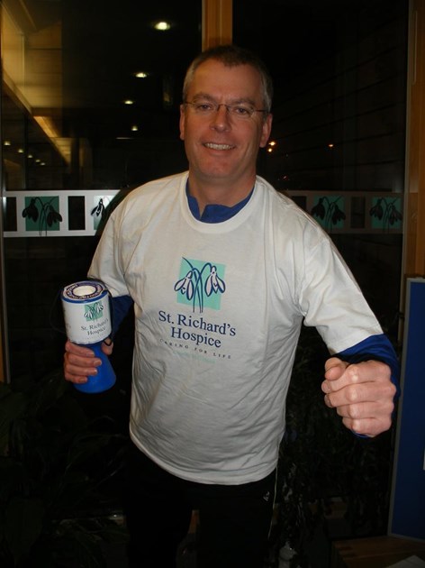 Robin Mayo is fundraising for St Richard's Hospice Foundation