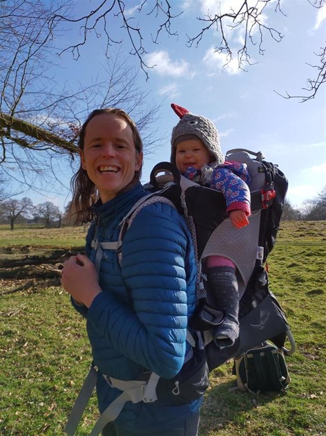 Sarah Nield is fundraising for Tommy's, the baby charity