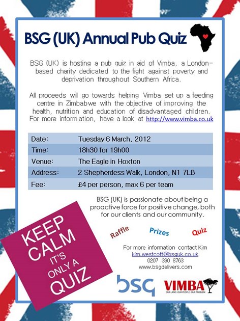 BSG (UK) is fundraising for Vimba