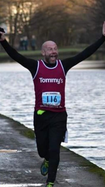 Shane Finney is fundraising for Tommy’s, the pregnancy and baby charity