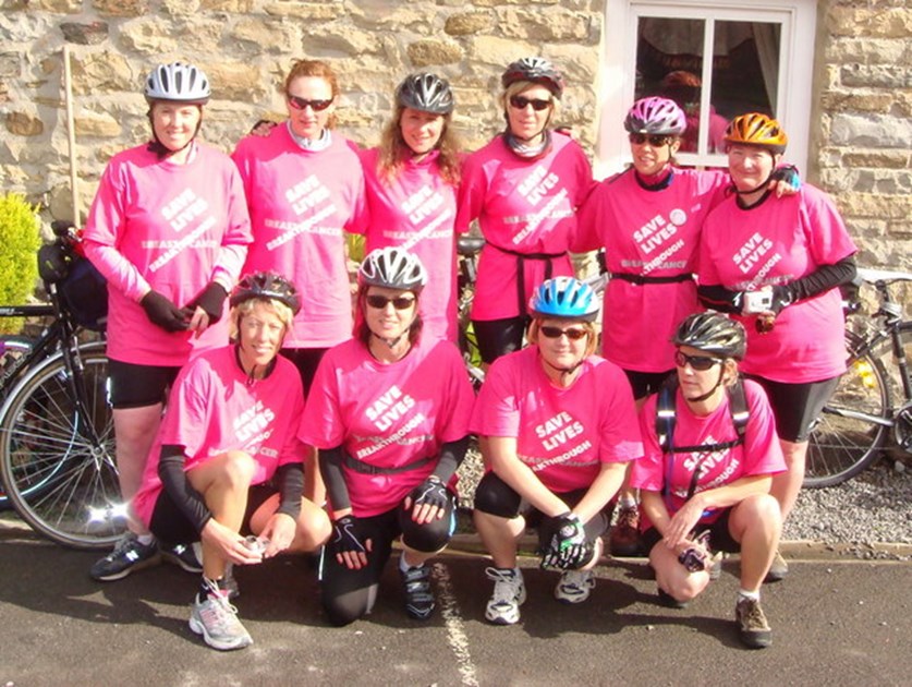 Sarah Newby is fundraising for Breast Cancer Now