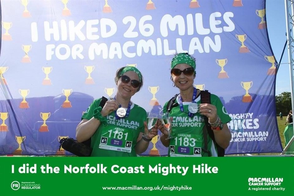 Alison Bailey is fundraising for Macmillan Cancer Support