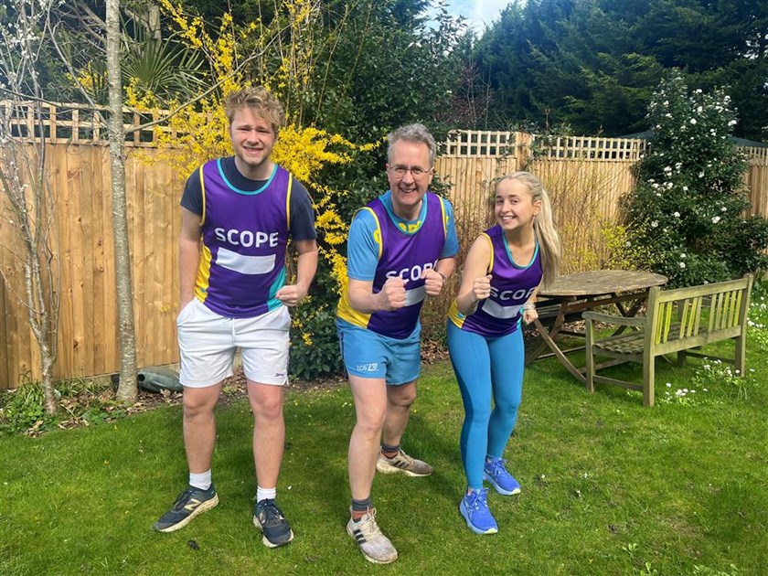 Sapphire Hope is fundraising for Scope