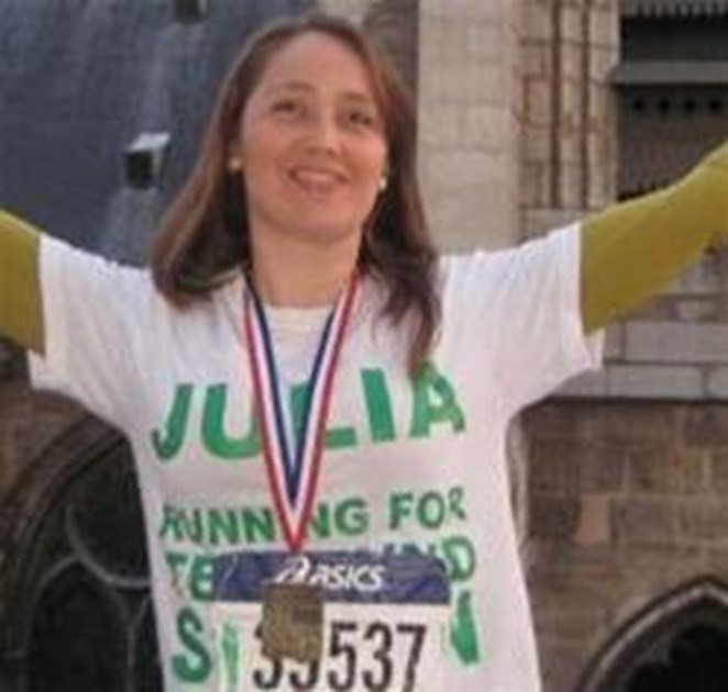 Julia Sloan is fundraising for Tearfund