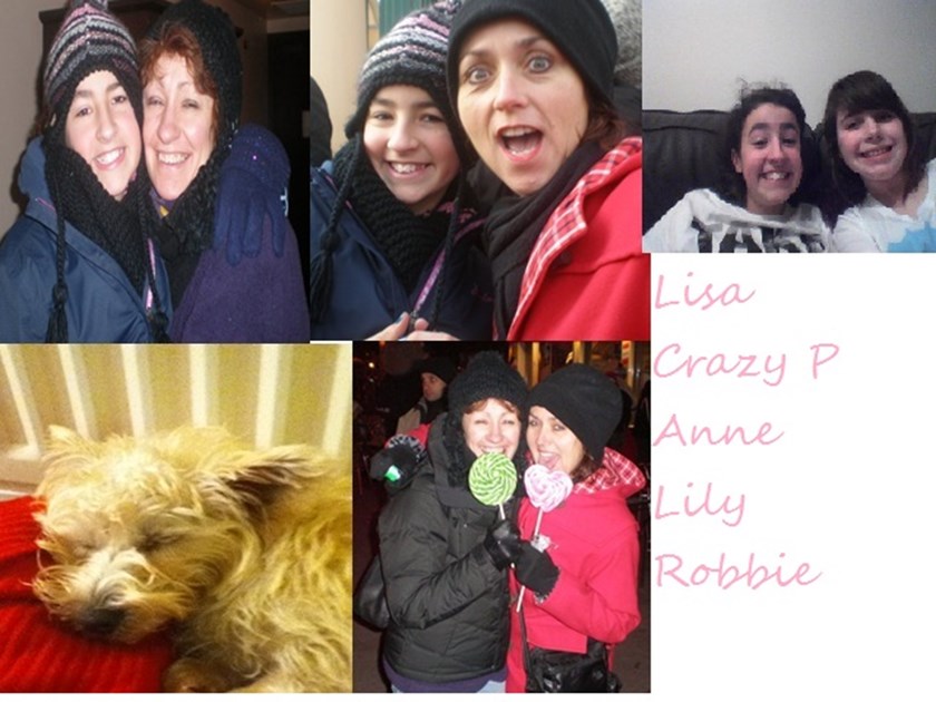 Lisa,Pauline,Lily,Anne and Robbie Ballantyne,Hunter,Turnble is ...