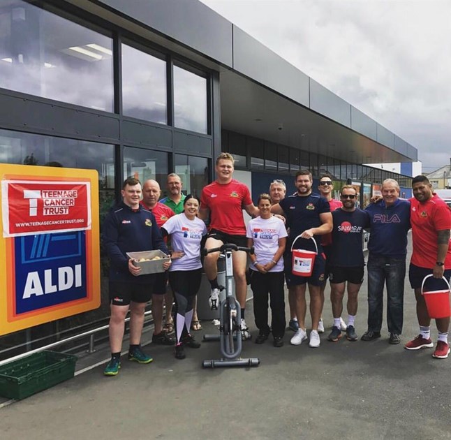 ALDI Cardiff is fundraising for Teenage Cancer Trust