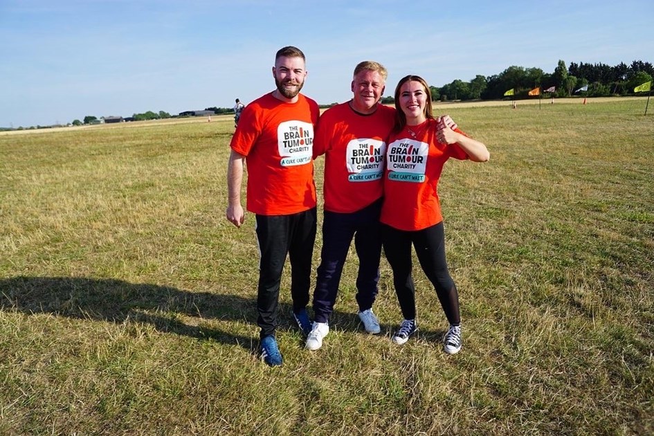 Rebecca Downing is fundraising for The Brain Tumour Charity