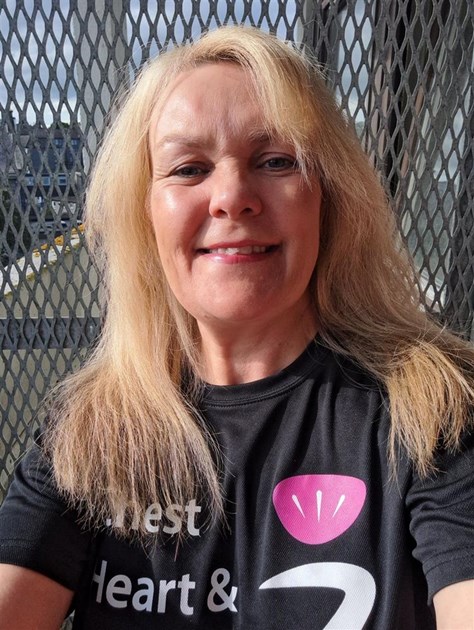Ally Hunter is fundraising for Chest Heart & Stroke Scotland