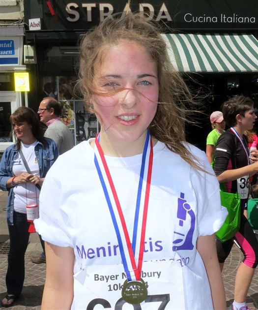Rhea Walter is fundraising for Meningitis Research Foundation