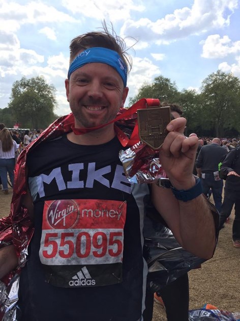 Mike Horgan is fundraising for Marfan Trust