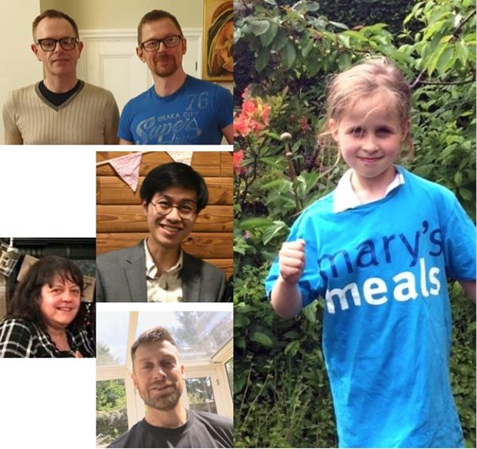 Ian Gomersall is fundraising for Mary’s Meals