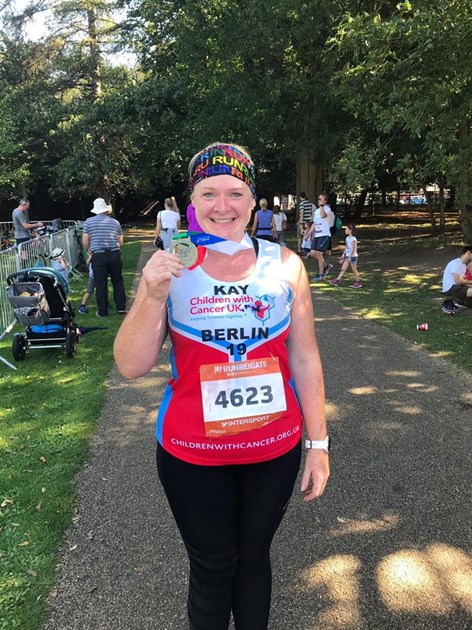 Kay Murphy is fundraising for Children with Cancer UK