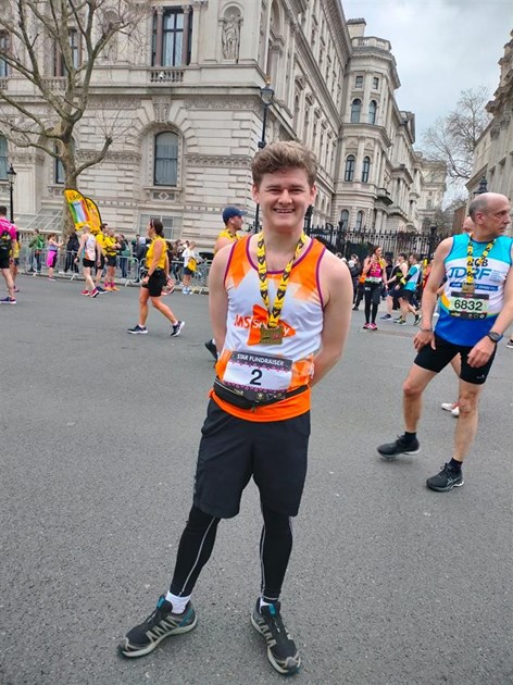 Tom ter Haar is fundraising for Multiple Sclerosis Society