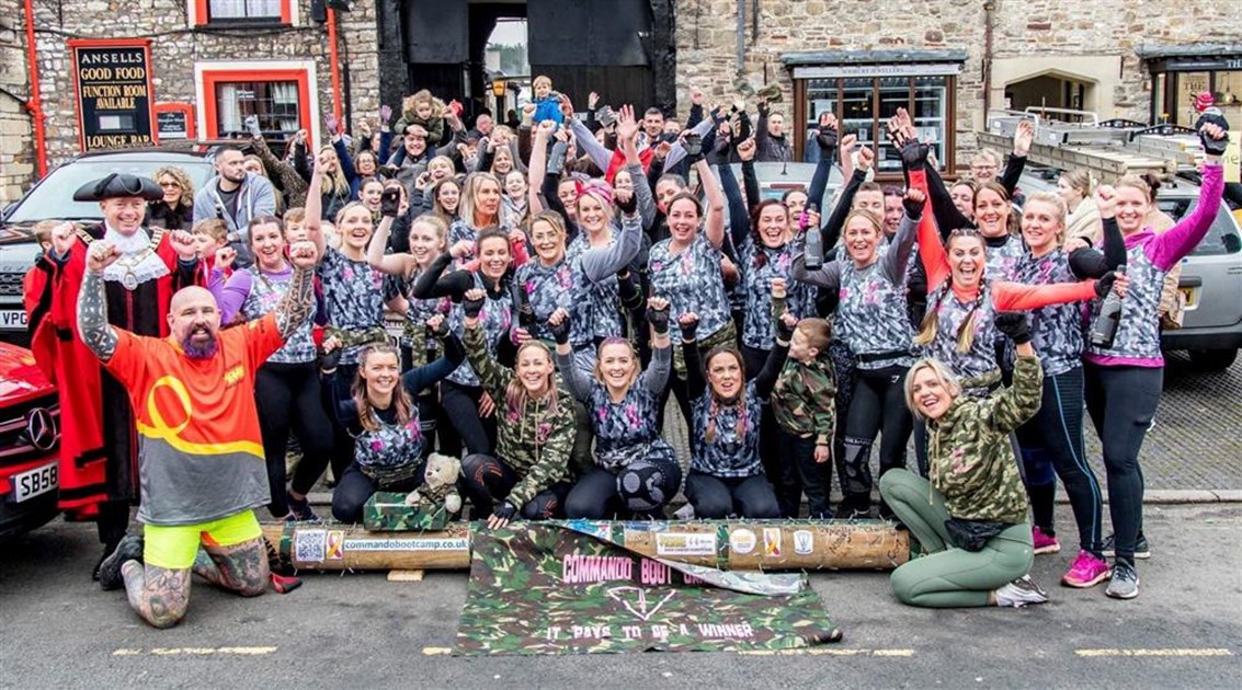 Commando BOOTCAMP is fundraising for EHE Rare Cancer Charity