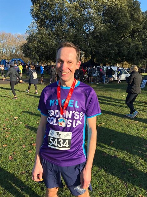 Nigel Patrick is fundraising for Crohn’s & Colitis UK