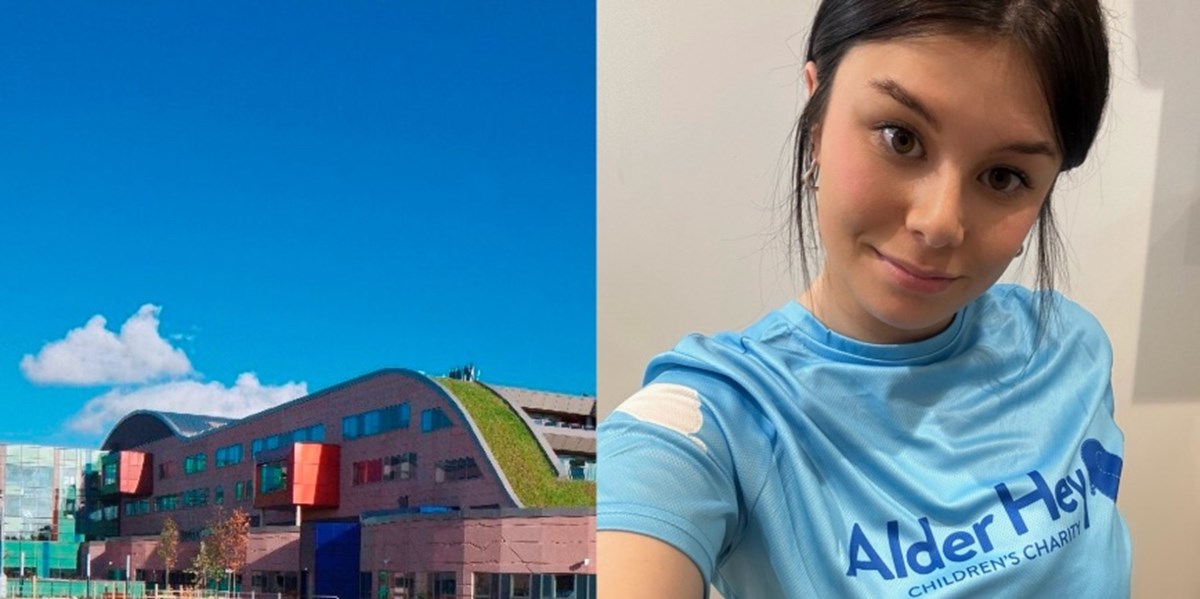 Jessica Tilbury is fundraising for Alder Hey Children's Charity