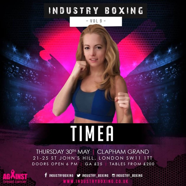 Timea Pintye is fundraising for Against Breast Cancer