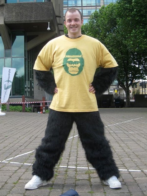 Tom Mountford is fundraising for St Elizabeth Hospice