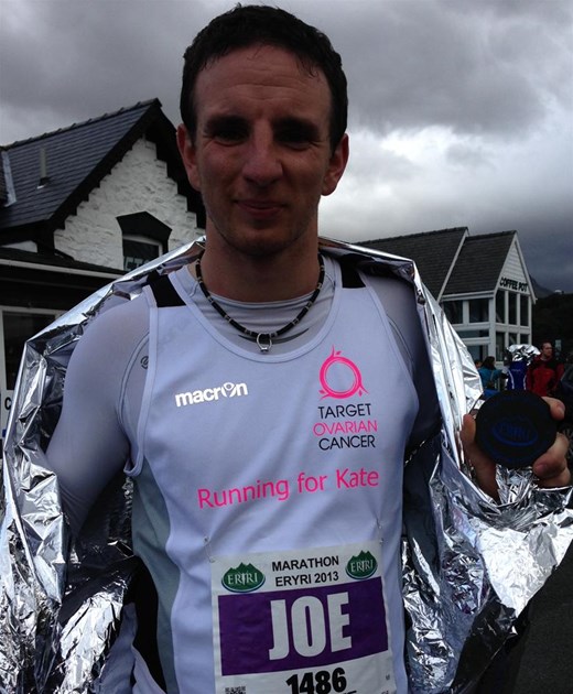 Joseph Skinner is fundraising for Target Ovarian Cancer