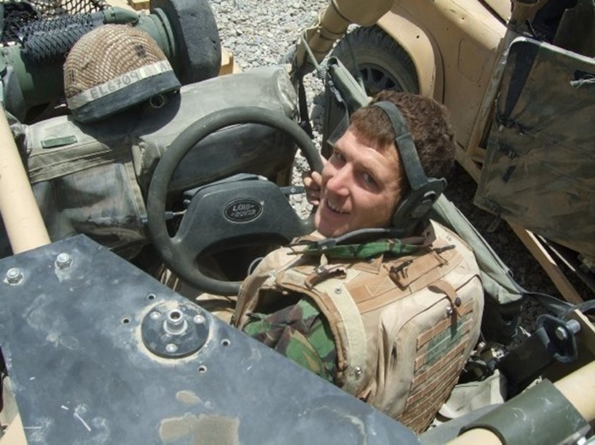 Stuart Elson is fundraising for Welsh Guards Appeal