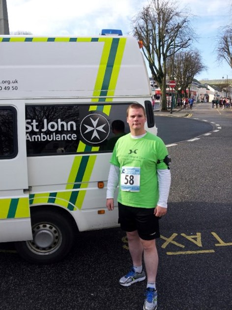 Terry Lander is fundraising for St John Ambulance