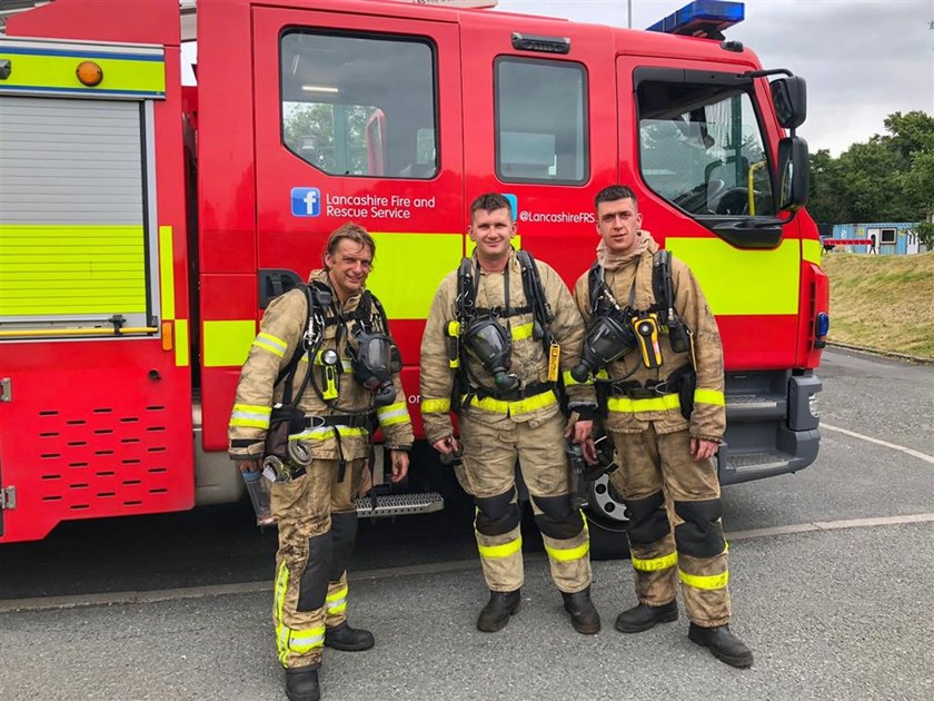 Miles Drobny is fundraising for Fire Fighters Charity