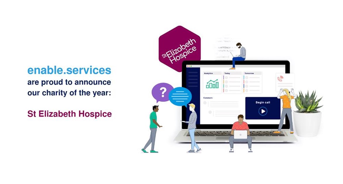 enable services is fundraising for St Elizabeth Hospice