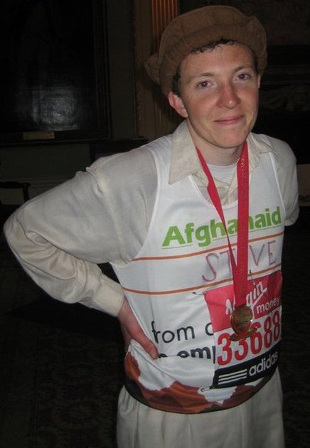 Steve Dew-Jones is fundraising for Afghanaid