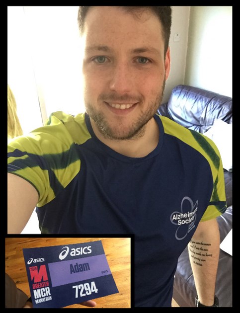 Adam Regan is fundraising for Alzheimer's Society