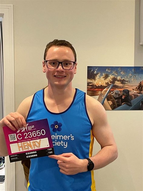 Henry Sloman is fundraising for Alzheimer's Society