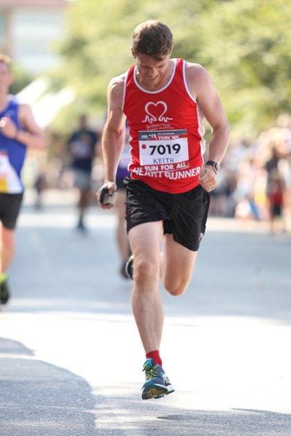 Keith Ridley is fundraising for British Heart Foundation