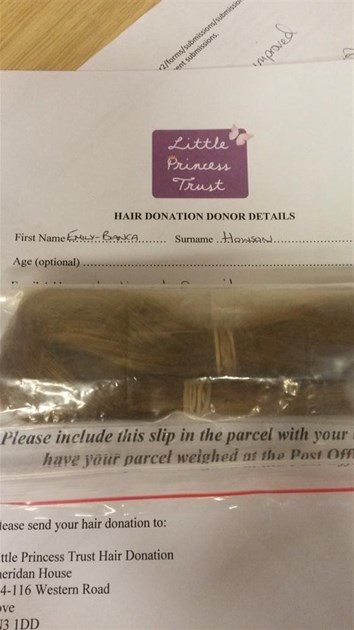 Emily-Bianca Howson is fundraising for Little Princess Trust